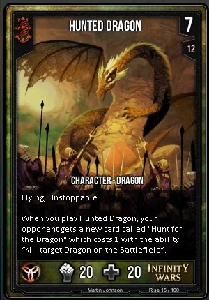 Hunted Dragon | Infinity Wars Wiki | Fandom