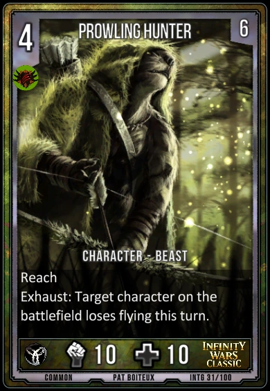 Prowling Hunter | Infinity Wars Wiki | Fandom