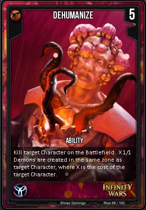 Dehumanize | Infinity Wars Wiki | Fandom