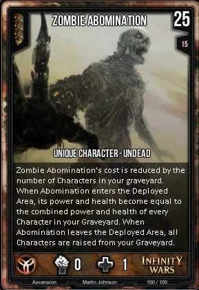Zombie Abomination | Infinity Wars Wiki | Fandom