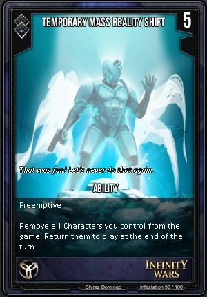 Temporary Mass Reality Shift | Infinity Wars Wiki | Fandom