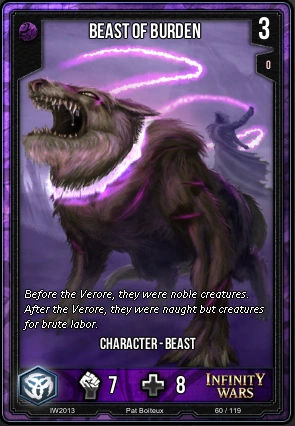 Beast of Burden | Infinity Wars Wiki | Fandom