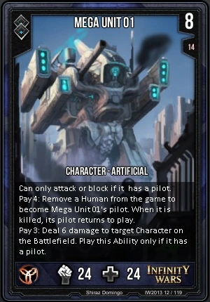 Mega Unit 01 | Infinity Wars Wiki | Fandom