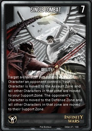 Single Combat | Infinity Wars Wiki | Fandom