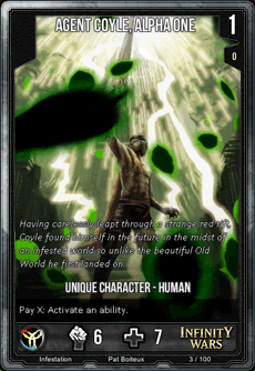 Agent Coyle, Alpha One | Infinity Wars Wiki | Fandom