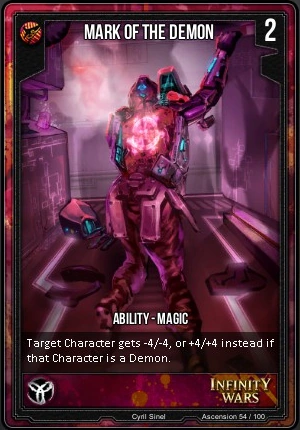 Mark Of The Demon | Infinity Wars Wiki | Fandom