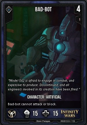 Bad-Bot | Infinity Wars Wiki | Fandom