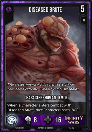 Diseased Brute | Infinity Wars Wiki | Fandom