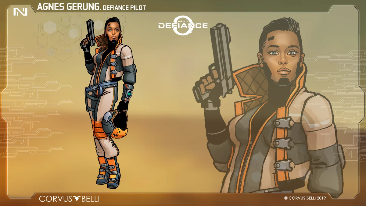 Flight Officer AGNES FERREIRA | Infinity Wiki | Fandom