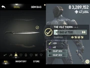 The Vile Thorn | Infinity Blade Wiki | Fandom