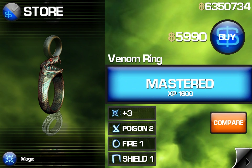 Venom Ring | Infinity Blade Wiki | Fandom
