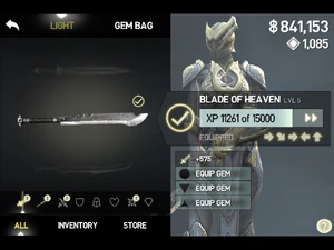 Blade of Heaven | Infinity Blade Wiki | Fandom