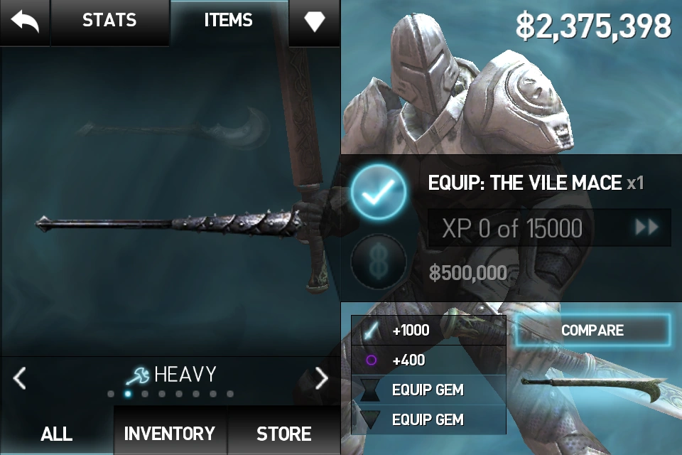 The Vile Mace | Infinity Blade Wiki | Fandom