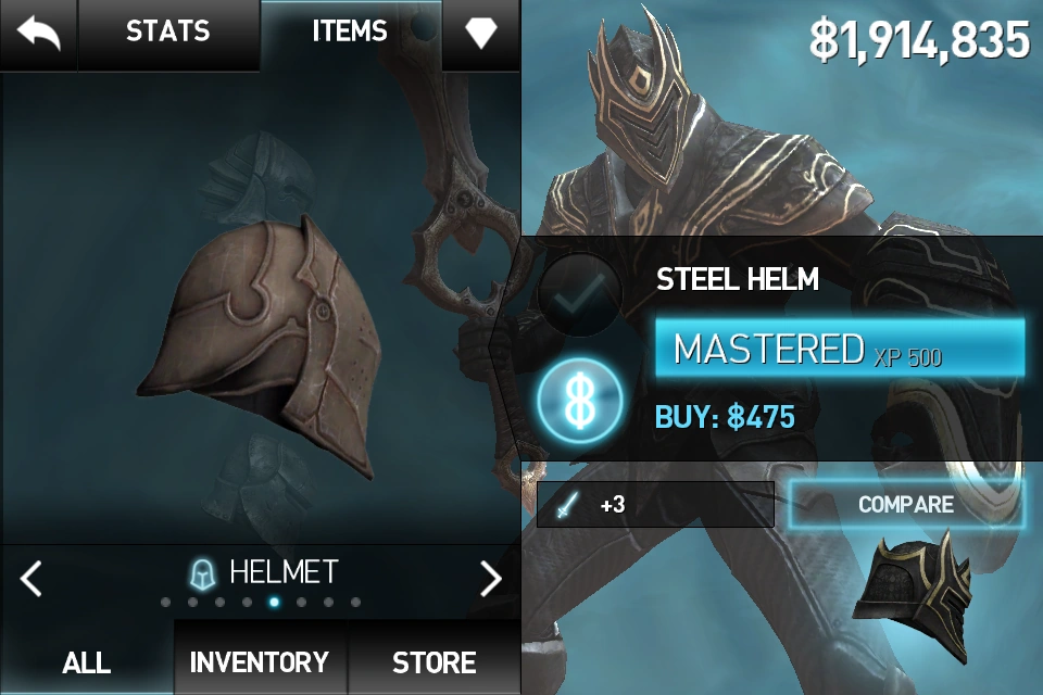 Steel Helm | Infinity Blade Wiki | Fandom