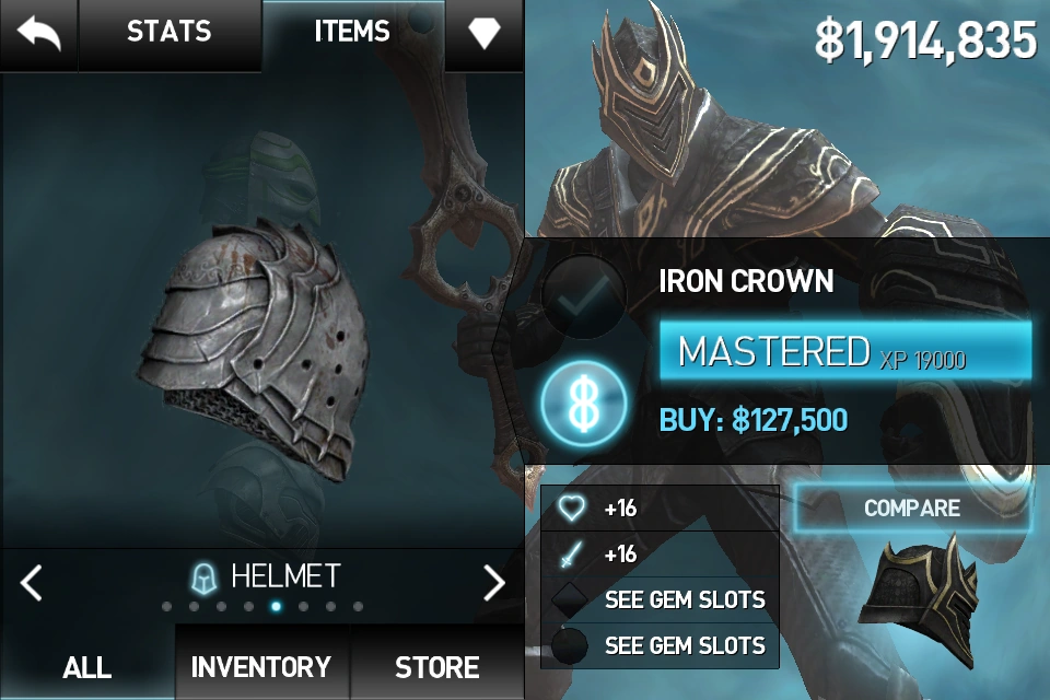 Iron Crown | Infinity Blade Wiki | Fandom