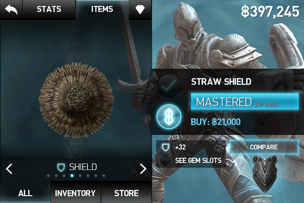 Straw Shield | Infinity Blade Wiki | Fandom