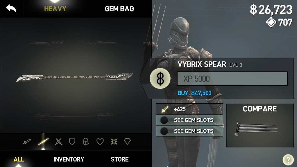 Vybrix Spear | Infinity Blade Wiki | Fandom