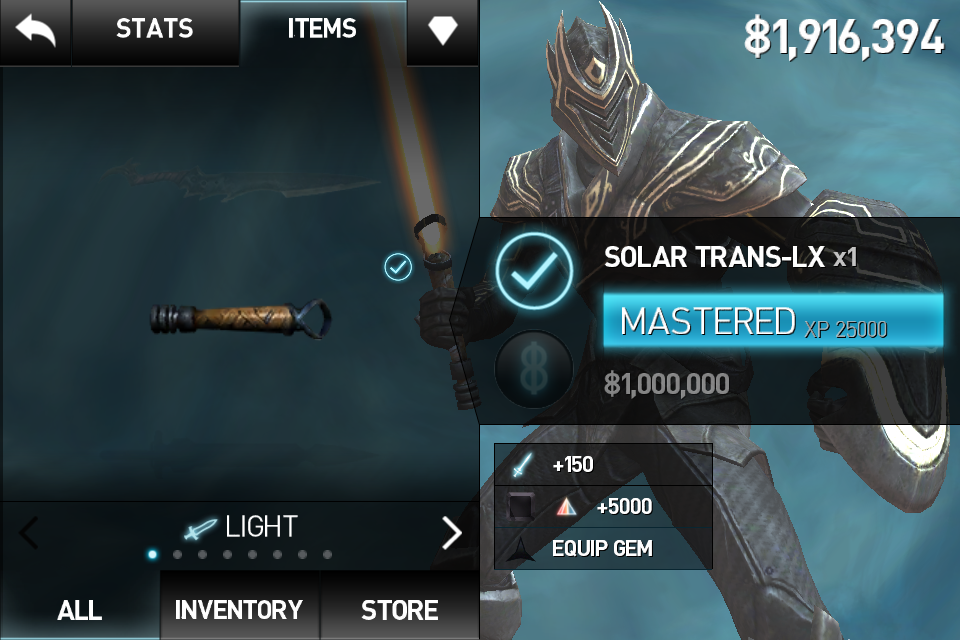 Solar Transport Energy Blade | Infinity Blade Wiki | Fandom