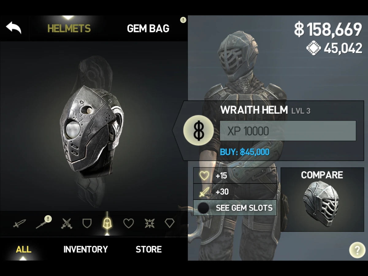 Wraith Helm | Infinity Blade Wiki | Fandom