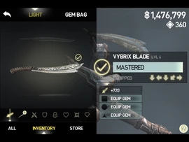 Vybrix Blade | Infinity Blade Wiki | Fandom