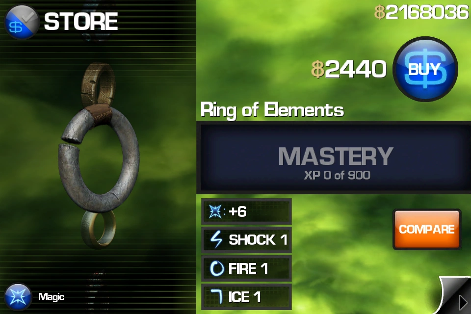 Ring of Elements | Infinity Blade Wiki | Fandom
