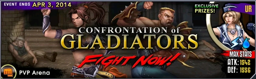 Confrontation of Gladiators | Rage of the Immortals Wiki | Fandom