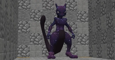 Galaxy Mewtwo (Second Variant) | InfinityMC Custom Pokemon Wiki | Fandom
