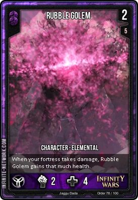 Rubble Golem - Official Infinity Wars Wiki