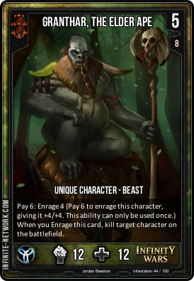 Granthar, the Elder Ape - Official Infinity Wars Wiki