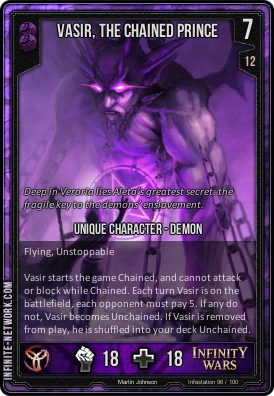 Vasir, the Chained Prince - Official Infinity Wars Wiki
