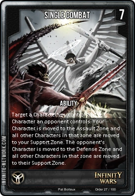 Single Combat - Official Infinity Wars Wiki