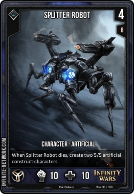 Splitter Robot - Official Infinity Wars Wiki