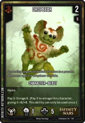 Dropbear - Official Infinity Wars Wiki