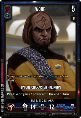 Worf - Official Infinity Wars Wiki