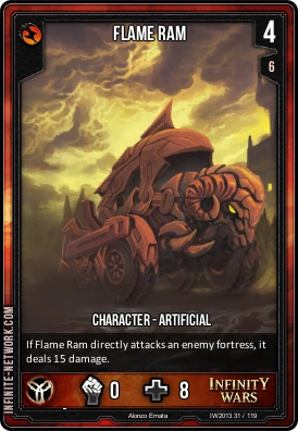 Flame Ram - Official Infinity Wars Wiki