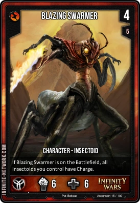 Blazing Swarmer - Official Infinity Wars Wiki