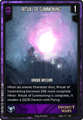 Ritual of Summoning - Official Infinity Wars Wiki