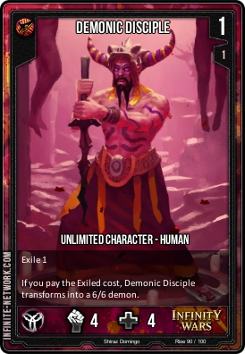 Demonic Disciple - Official Infinity Wars Wiki