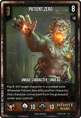 Patient Zero - Official Infinity Wars Wiki