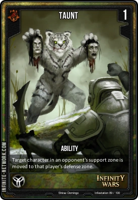 Taunt - Official Infinity Wars Wiki