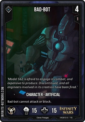 Bad-Bot - Official Infinity Wars Wiki