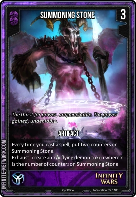 Summoning Stone - Official Infinity Wars Wiki