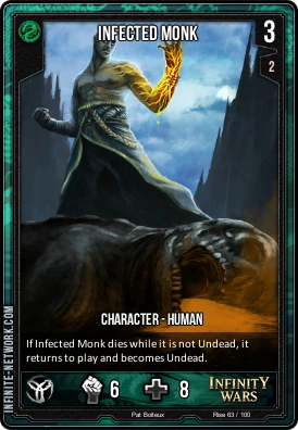 Infected Monk - Official Infinity Wars Wiki