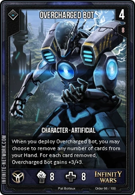 Overcharged Bot - Official Infinity Wars Wiki
