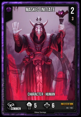 Masked Initiate | Infinity Wars ATCG Wiki | Fandom