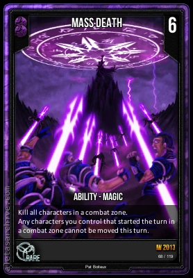 Mass Death | Infinity Wars ATCG Wiki | Fandom