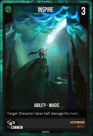 Inspire | Infinity Wars ATCG Wiki | Fandom