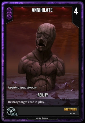 Annihilate | Infinity Wars ATCG Wiki | Fandom