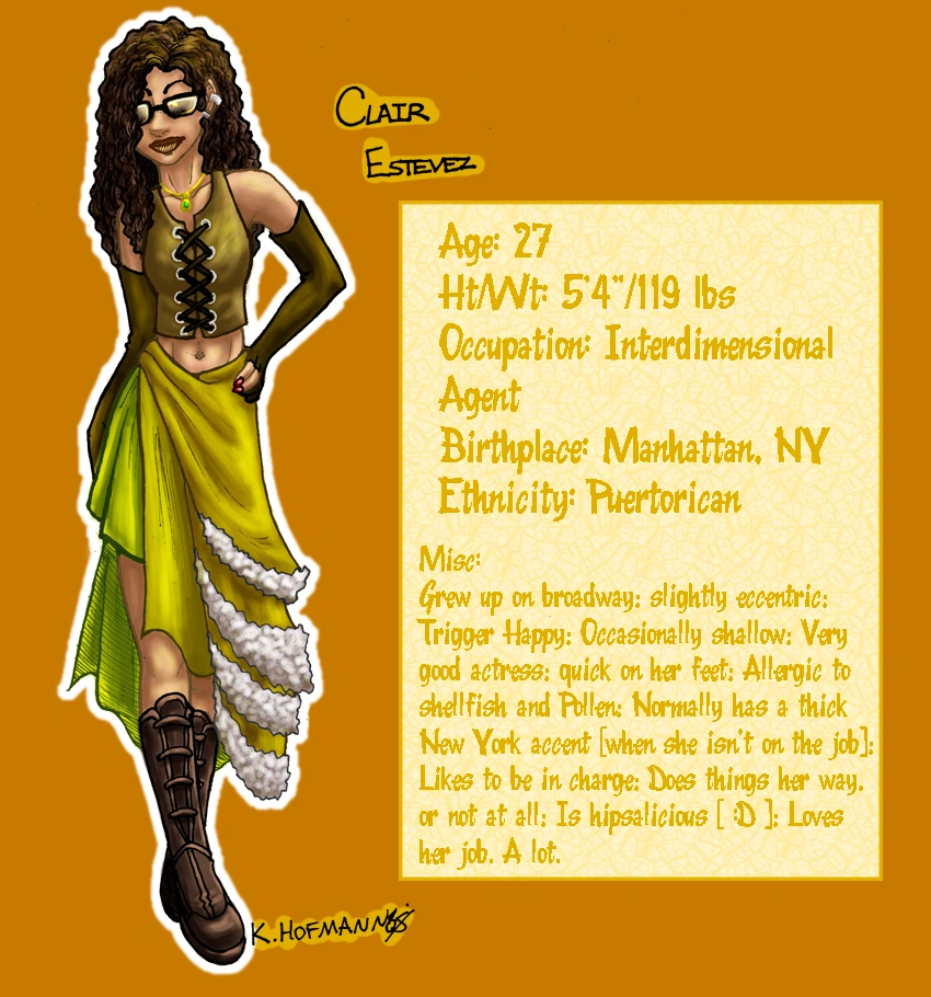 Clair Estevez | Infractus Wiki | Fandom