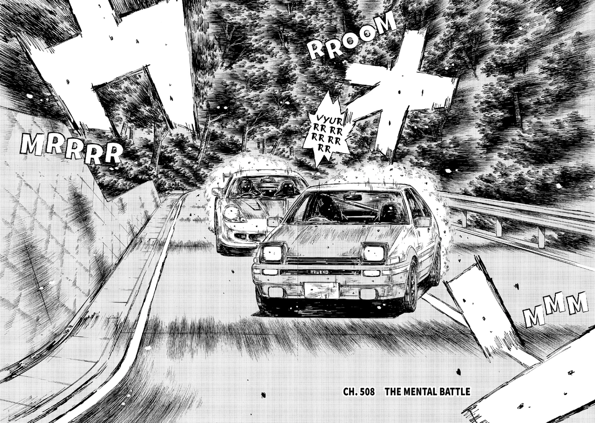 Chapter 508 | Initial D Wiki | Fandom